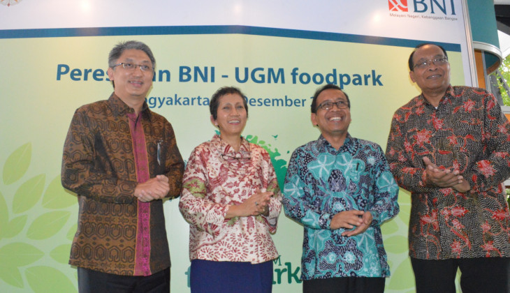 BNI-UGM Foodpark Diresmikan | Universitas Gadjah Mada