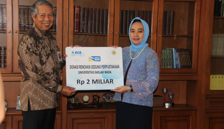 Aid Worth 2 Billion from BCA to Renovate UGM's Library | Universitas ...