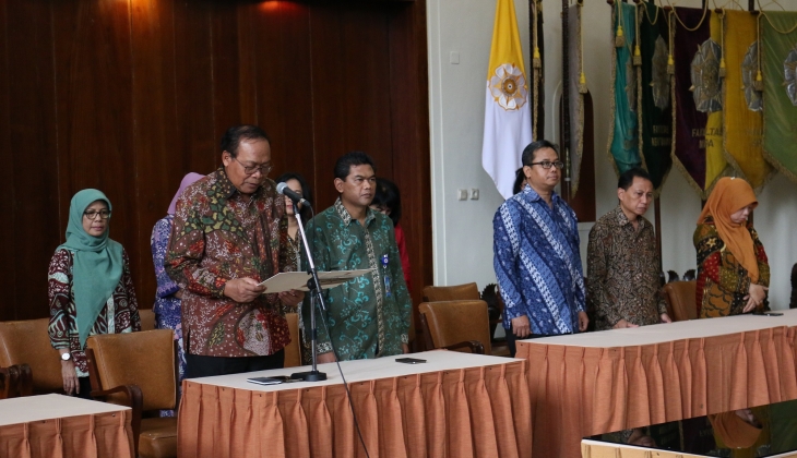 Nine New Structural Officials Inaugurated at UGM | Universitas Gadjah Mada