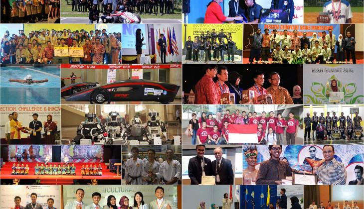 Prestasi Mahasiswa UGM Tahun 2016 Mencapai Angka 508 | Universitas ...